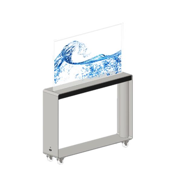 Quality 55 Inch 30inch OLED Support Customization Transparent OLED digital Signage for sale