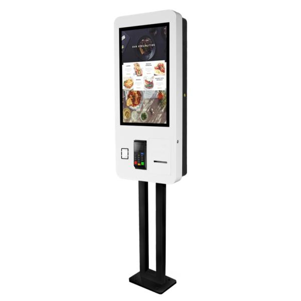 Quality Self Service Kiosk for Supermarket Restauants 21.5/24/27 Inch Terminal Many Sorts of ultra Slim Vertical Wall Hanging for sale