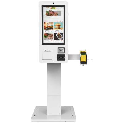 China Self Service Kiosk for Restauants Many Sorts of ultra Slim Vertical Wall Hanging Touch Screen Terminal 21.5/24/27 Inch for sale