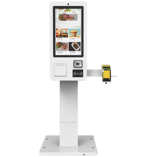 Quality Self Service Kiosk for Restauants Many Sorts of ultra Slim Vertical Wall Hanging Touch Screen Terminal 21.5/24/27 Inch for sale