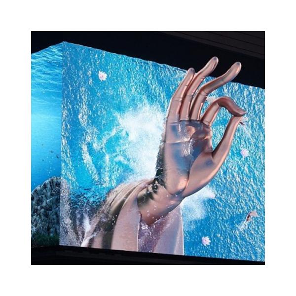 Quality Outdoor Waterproof  Full-color Naked Eye 3D Large Screen LED P3.91 P1.53 P2.5  3D Naked Eye LED Video Wall Aluminum LED for sale