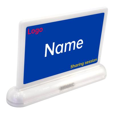 China Send Photos Via Mobile Phone 7.3-inch E Ink Seven Colors Screen Name Plate Place Cards & Table Numbers for sale