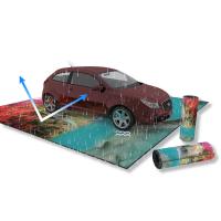 Quality P1.25 LED Scroll Screen Floor Tiles Screen Advertising Commercial Creative for sale