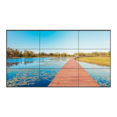 China HIVAC Ultrathin Extremely Narrow Edge DID LED 3.5mm Splicing Screen 46inch 49inch 55inch 65inch Display Wall for sale