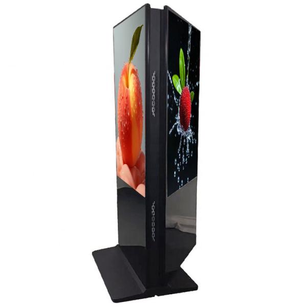 Quality 55inch Double Side Floor Standing Kiosk Digital Sigange for sale