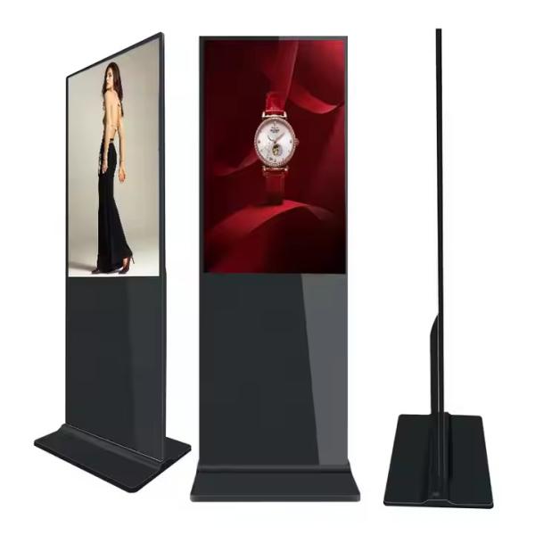 Quality Indoor Floor Standing Digital Signage Touch Screen or Non Touch Screen Different for sale
