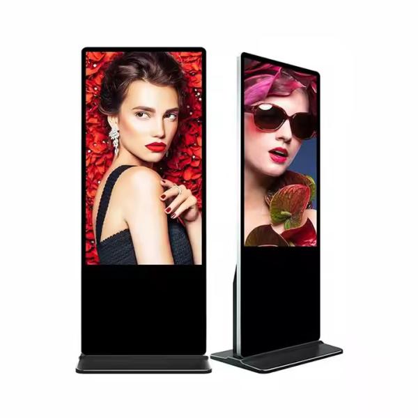 Quality Floor Standing Digital Signage Android System Customized Totem Indoor Advertisin for sale