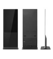 China Floor Standing Digital Signage Advertising Totem Flat Interactive Panel Android Machine Computer for sale