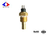 China 1/4 NPT Marine Engine Coolant Temperature Switch Adjustable 6V-24V Brass Sensor for sale