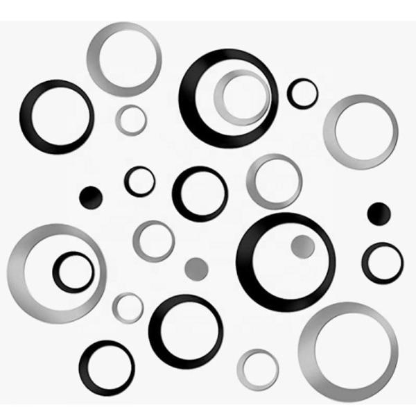 Quality Echo-friendly and Kraft Sticker 3D Acrylic Three-dimensional Mirror Wall for sale