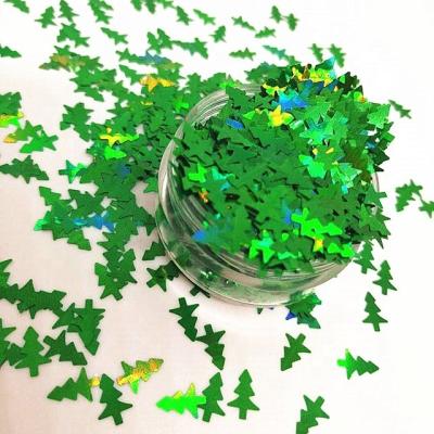 China Customizable 5MM Polyester Felt Artificial Christmas Tree Unique Shaped Design Hanging Decorations Ornaments and Durable for sale