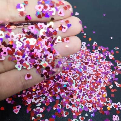 China Valentines Day Glitter Shapes and Shaped Polyester for Ecofriendly Hot Models on Ramadan Graduation School Father's Day for sale
