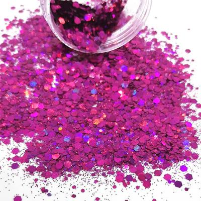China Modern Design and Thousand Choices Holographic Mixed Chunky Glitter Buy One Get One Free for sale
