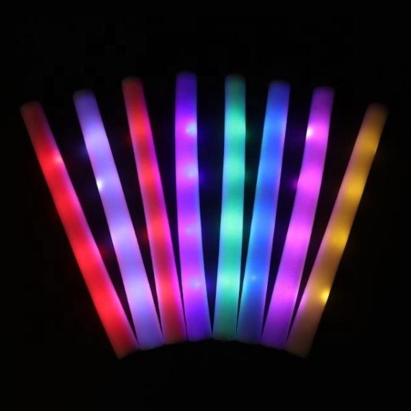 Quality Ecofriendly Personal Neon Barrels Party Custom Logo LED Foam Sticks Glow Sticks Flashing LED Sticks Party Supplies Barrels for sale