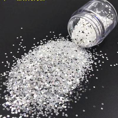 China Other Holiday Supplies Slinky Silver Glitter Cosmetic Metallic Ultra Fine and Chunky Glitter for DIY Projects for sale