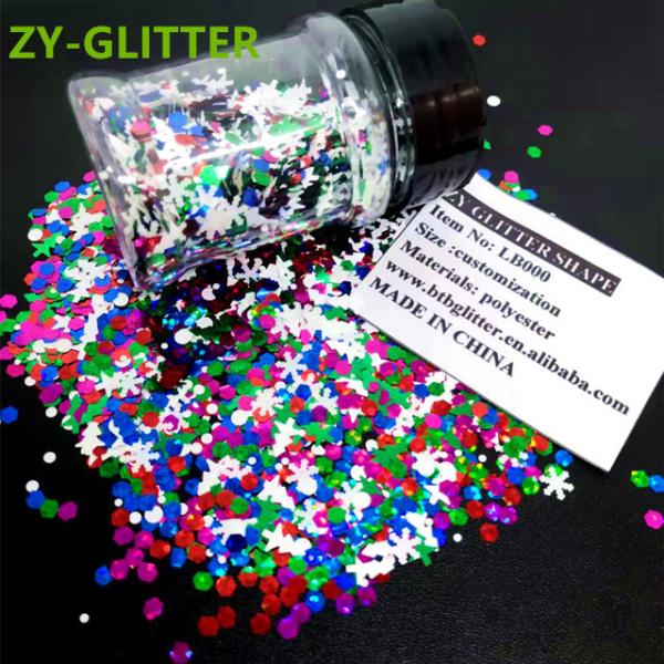 Quality Square Heart Star Moon Flowers Leaves Crafted Glass Silk Holiday Nails High for sale