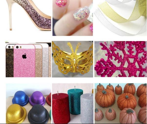 Quality Mixes Party Candy Paper Fragments Colorful Illusion Color Broken Glass Sticker for sale