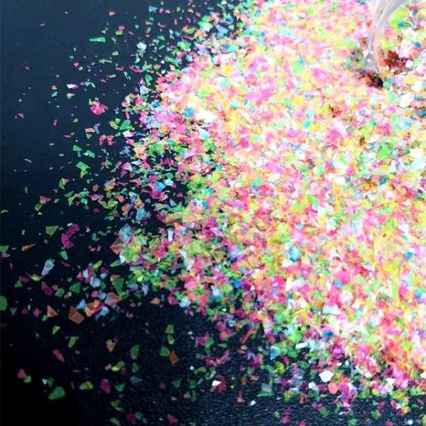 Quality 1KG Min Order Custom Polyester Christmas Confetti Glitter Shape for Ramadan for sale