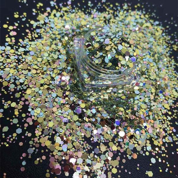Quality Excellent Nail Art Effect Mixing Made Simple with Chameleon Glitter Powder for sale