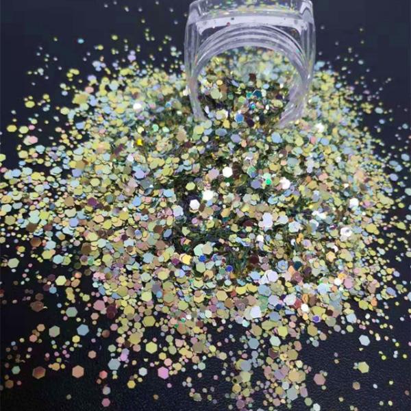 Quality Excellent Nail Art Effect Mixing Made Simple with Chameleon Glitter Powder for sale