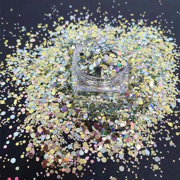 Quality Excellent Nail Art Effect Mixing Made Simple with Chameleon Glitter Powder for sale