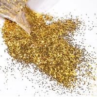 Quality Europe Regional Feature 1kg Bulk Metal Silver Gold Reflective Shape Glitter for sale