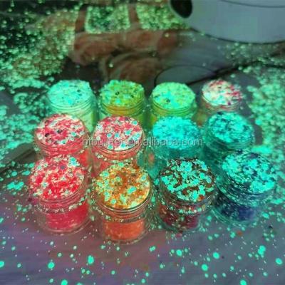 China Earth Day Assorted Animal Shapes Confetti in Non-toxic Luminous Glitter Powder with Chunky Mixes for sale