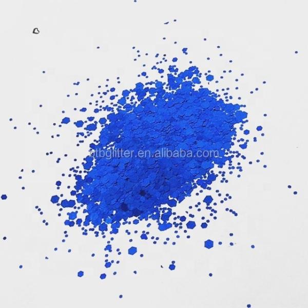 Quality Get the Best Navy Blue Chunky Glitter Mermaid Stock Powder for Party Decorations Thanksgiving Father's Day Earth Day Bulk for sale