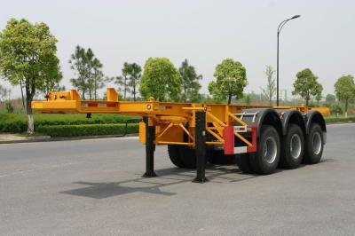 China 40ft Carbon-steel Skeletal Container Trailer Chassis (Rear 3 FUWA axles) for sale