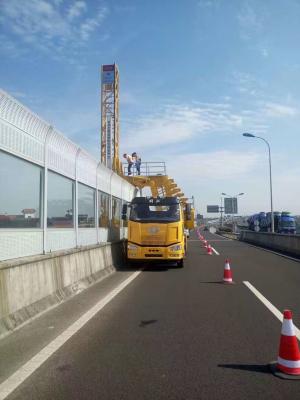 Cina veicolo di ispezione del ponte di piattaforma di 22m con flessibilità massima del telaio di Volvo in vendita