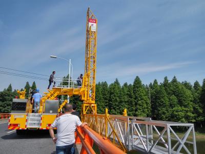 Cina Piattaforma mobile di alluminio nazionale di ispezione del ponte del telaio V 15+2m di FAW in vendita