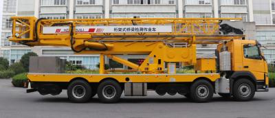 Cina Bene durevole nell'ambito di colore di giallo dell'attrezzatura di ispezione del camion dello Snooper della piattaforma del ponte in vendita