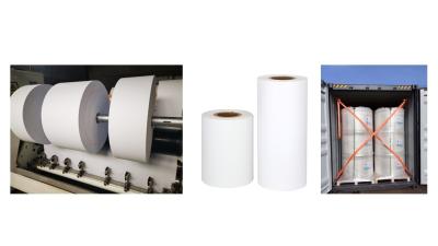 China A GRADE Sharp Clean Imaging Jumbo Thermal Paper Roll For ATM/POS ROLL for sale