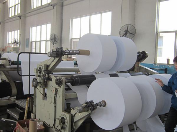 Blue And Black Imaging Jumbo Thermal Paper Roll With 5-7 Years Image Life