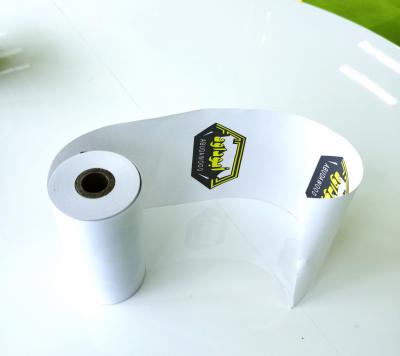 China Rollo de papel térmico Jumbo de 45 gramos para impresión rápida en venta