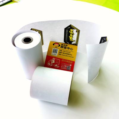 China Bom Whitness Jumbo papel térmico rolos resistente ao óleo para tamanho Jumbo à venda