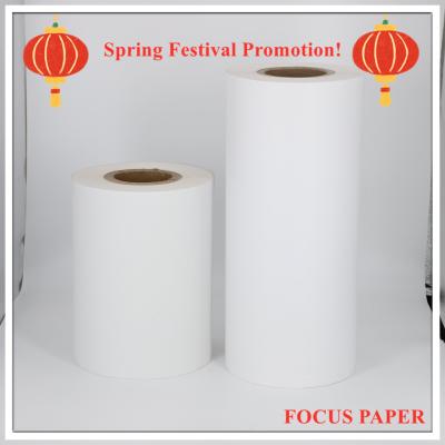 China Direct Thermal Thermal Label Paper Roll for Black Image Printing in Retail Logistics and Healthcare for sale
