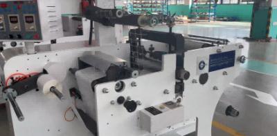 China Automatic Rotary Label Die Cutting Machine for Self-Adhesive Labels, 70m/min for sale