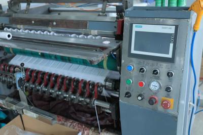 China Automatic ATM Receipt Thermal Paper Roll Cutting Machine for High-Precision Slitting for sale