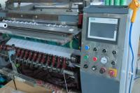 China Automatic Multichannel Label Cutting Machine for Thermal Paper Slitting for sale