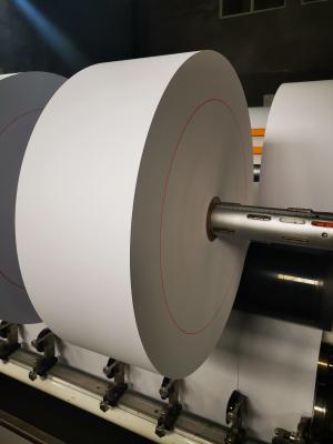 Cina Del vergine 45GSM pasta di cellulosa il jumbo termico della carta termica di Rolls del terminale POS di credito in vendita
