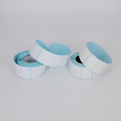 100 Virgin Wood Pulp ATM POS Thermal Barcode 80mm Sticker Roll Sticky Thermal Paper