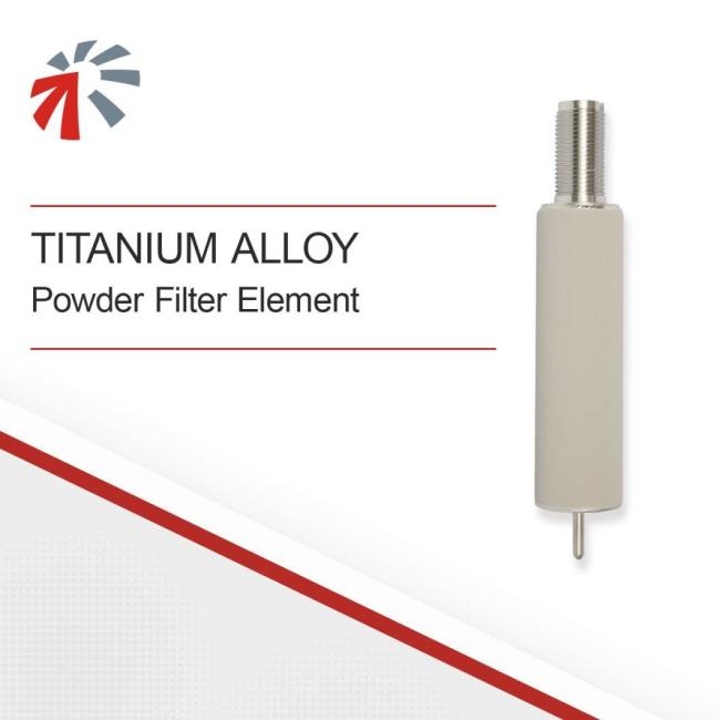 Titanium Alloy Sintered Metal Powder Filter Element