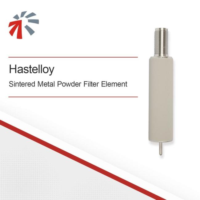 Hastelloy Stainless Steel Sintered Metal Powder Filter Element