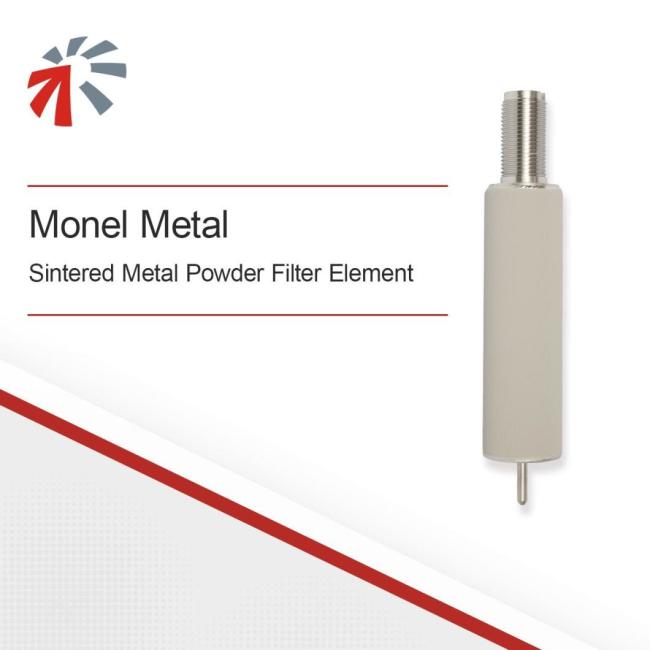 Monel Metal Stainless Steel Sintered Metal Powder Filter Element