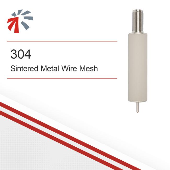 304 Stainless Steel Sintered Metal Wire Mesh Filter Element