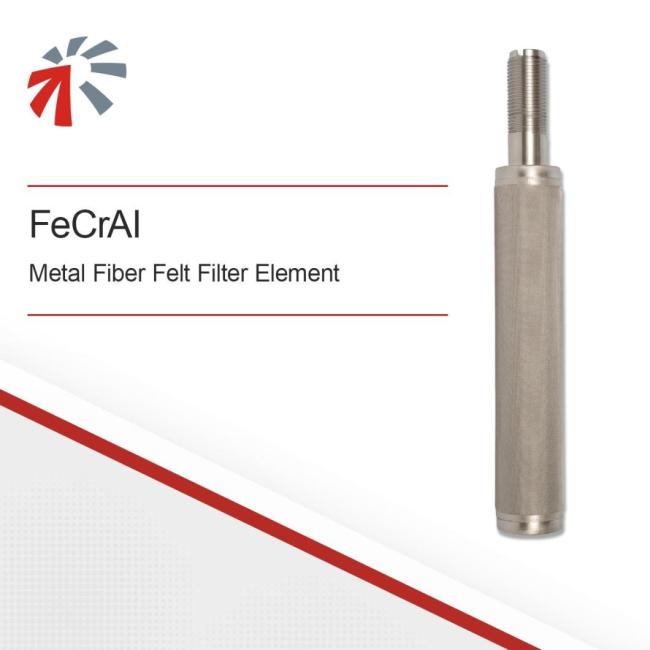 Fecral Metal Fiber Felt Filter Element