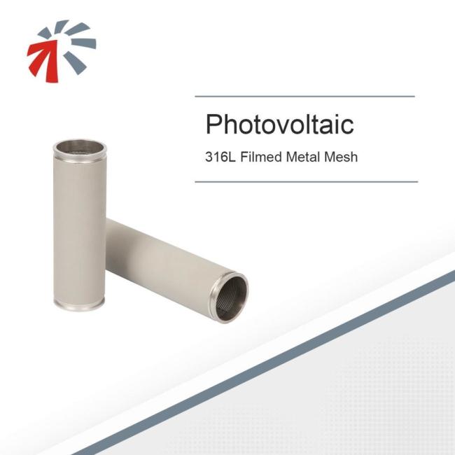 316L Filmed Metal Mesh Filter Element for Photovoltaic