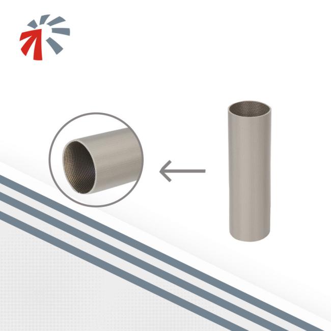 316L Sintered Metal Wire Mesh Filter Element for Fine Chemical