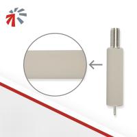China Titanium Alloy Sintered Metal Powder Filter Element with Customized Filter Connector for sale